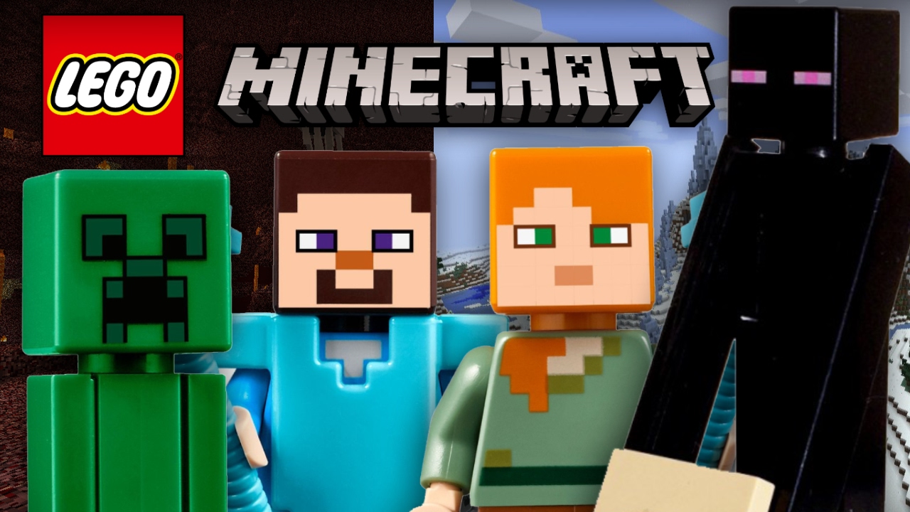 Lego Minecraft sets 2017 HD - YouTube