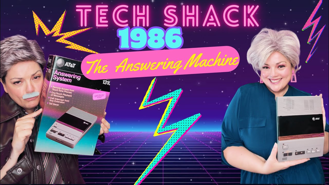 1986: Answering Machine or Dating Machine…only at Tech Shack. - YouTube
