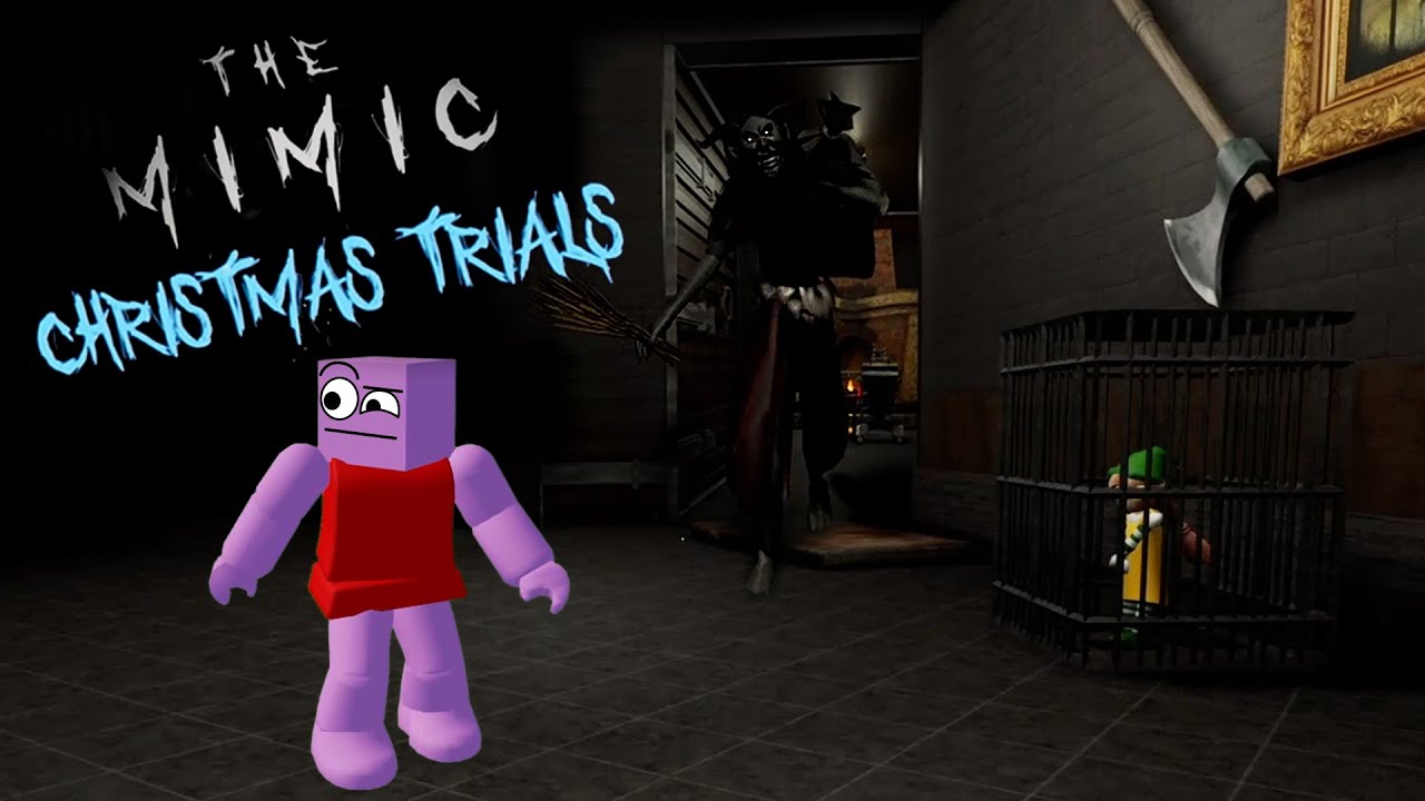 Krampus has gone CRAZY | ROBLOX "THE MIMIC: CHRISTMAS TRIALS" GAMEPLAY ...