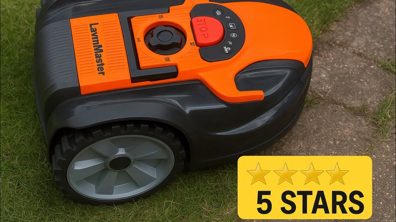 Cleva Lawnmaster Ocumow MX 24V VBRM16 robot lawnmower grass cutter real ...