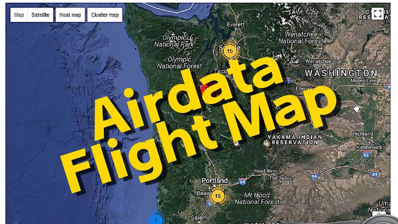 AirData Amazing new feature ! Flight Maps - YouTube