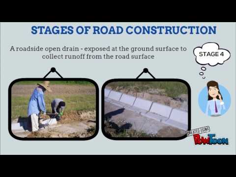 STAGES OF ROAD CONTRUCTION - YouTube