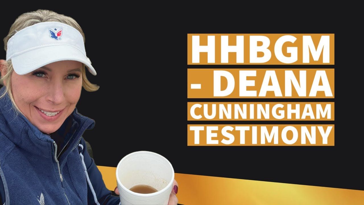HHBGM - Deana Cunningham Testimony - YouTube