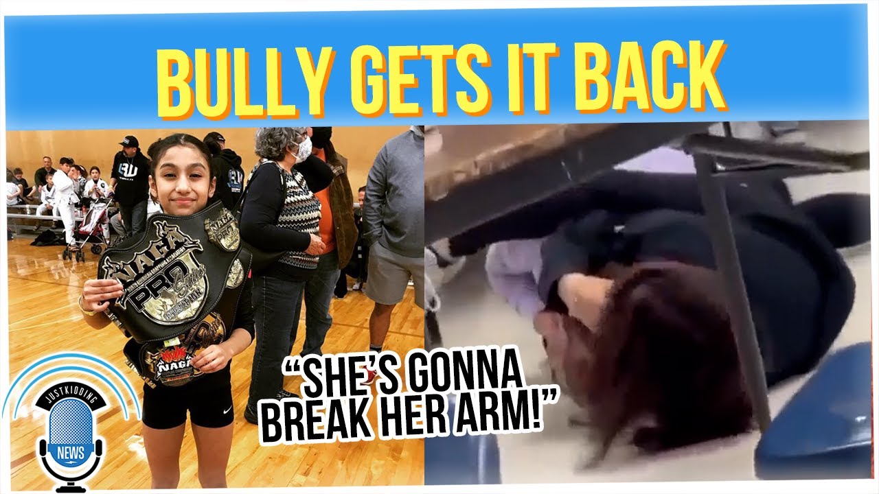 Teen Jiu-Jitsu Prodigy Defends Herself from School Bully With Her ...
