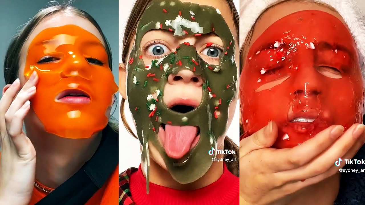 All Sydney Morgan FACEMASK / Satisfying FaceMask ASMR / Sydney Morgan ...