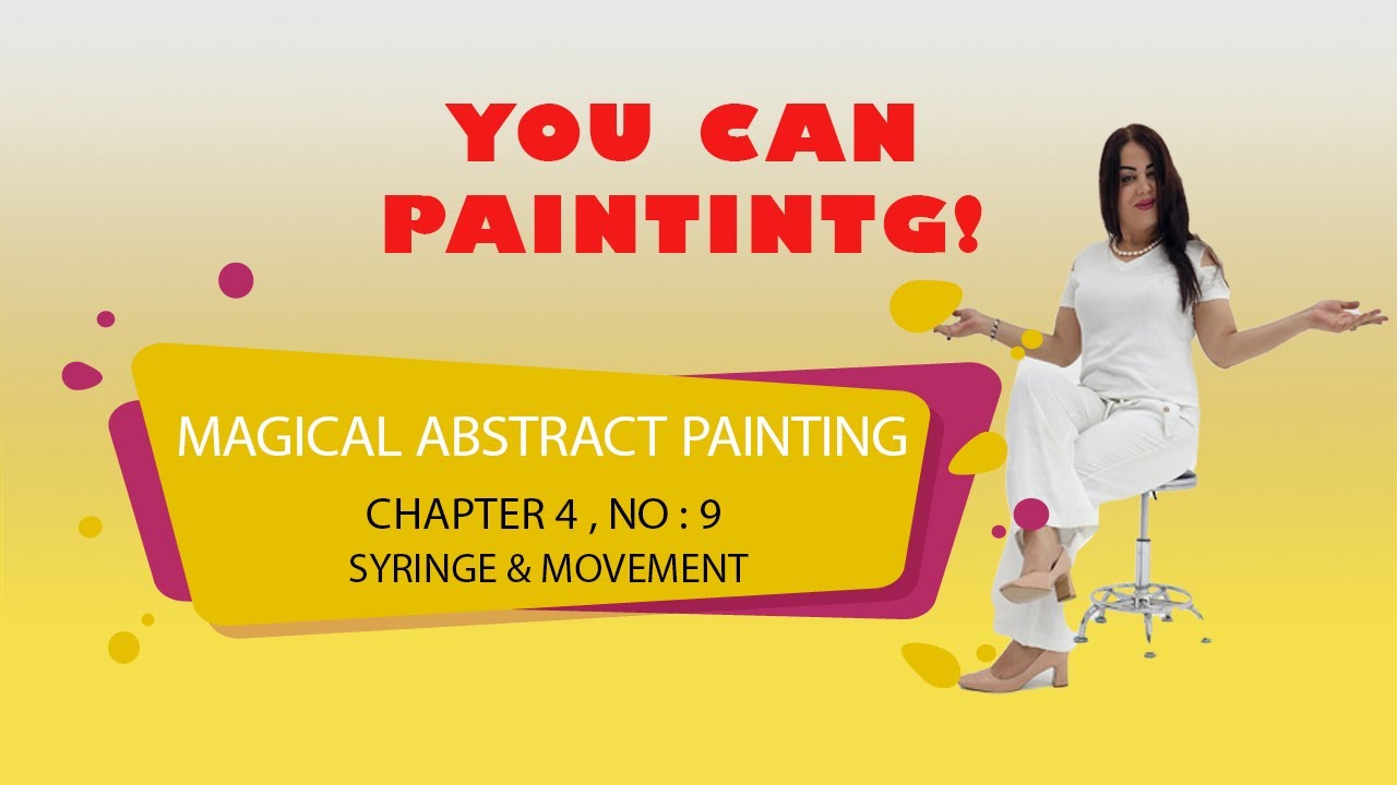 You Can Painting! , Abstract Painting School chapter 4 No 09 - YouTube