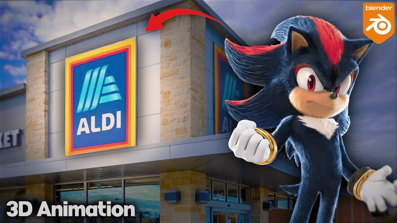 Shadow Shops at ALDI | 3D Animation - YouTube