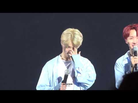 [HD FANCAM] 171014 JIMIN WAS CRYING AT WINGS TOUR IN OSAKA