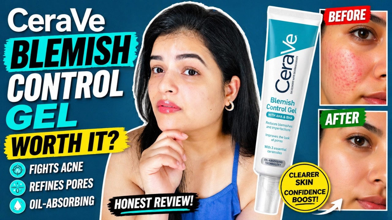 CeraVe Blemish Control Gel Review | How to Use CeraVe Blemish Control ...