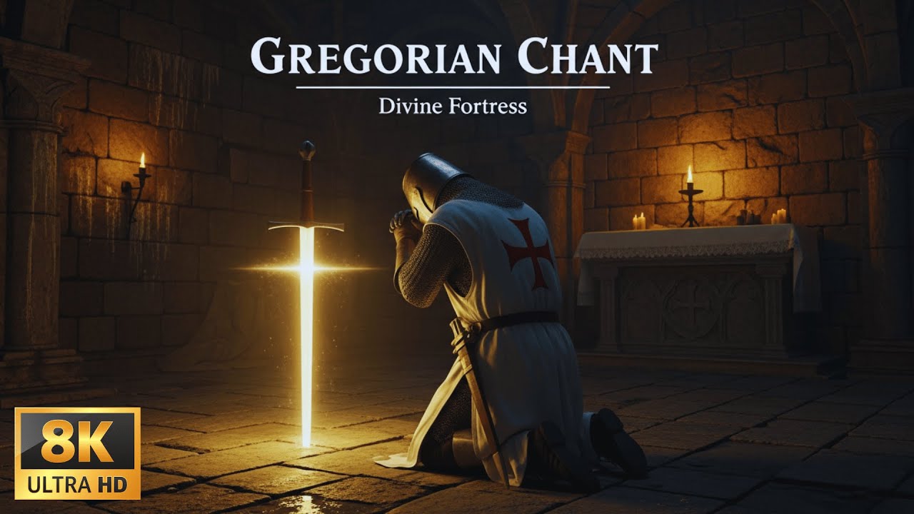 Gregorian Chant for Holy Courage ⛨ Templar Hymn of Strength - Faith ...