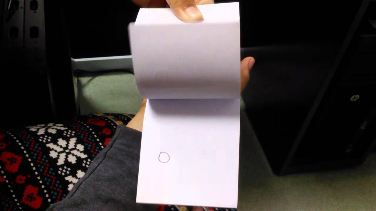 FLIP BOOK BALL MOVING - YouTube