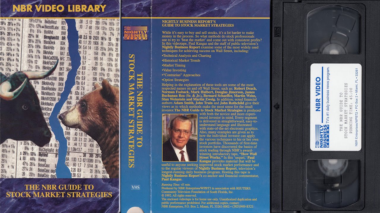 NBR: Guide to Stock Market Strategies (1992) VHS 60fps - YouTube
