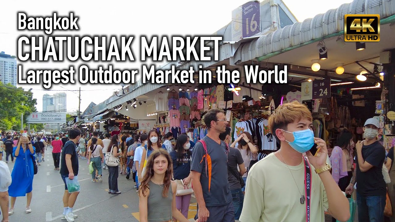 Chatuchak Market - Experience the World's Largest Outdoor Market - YouTube
