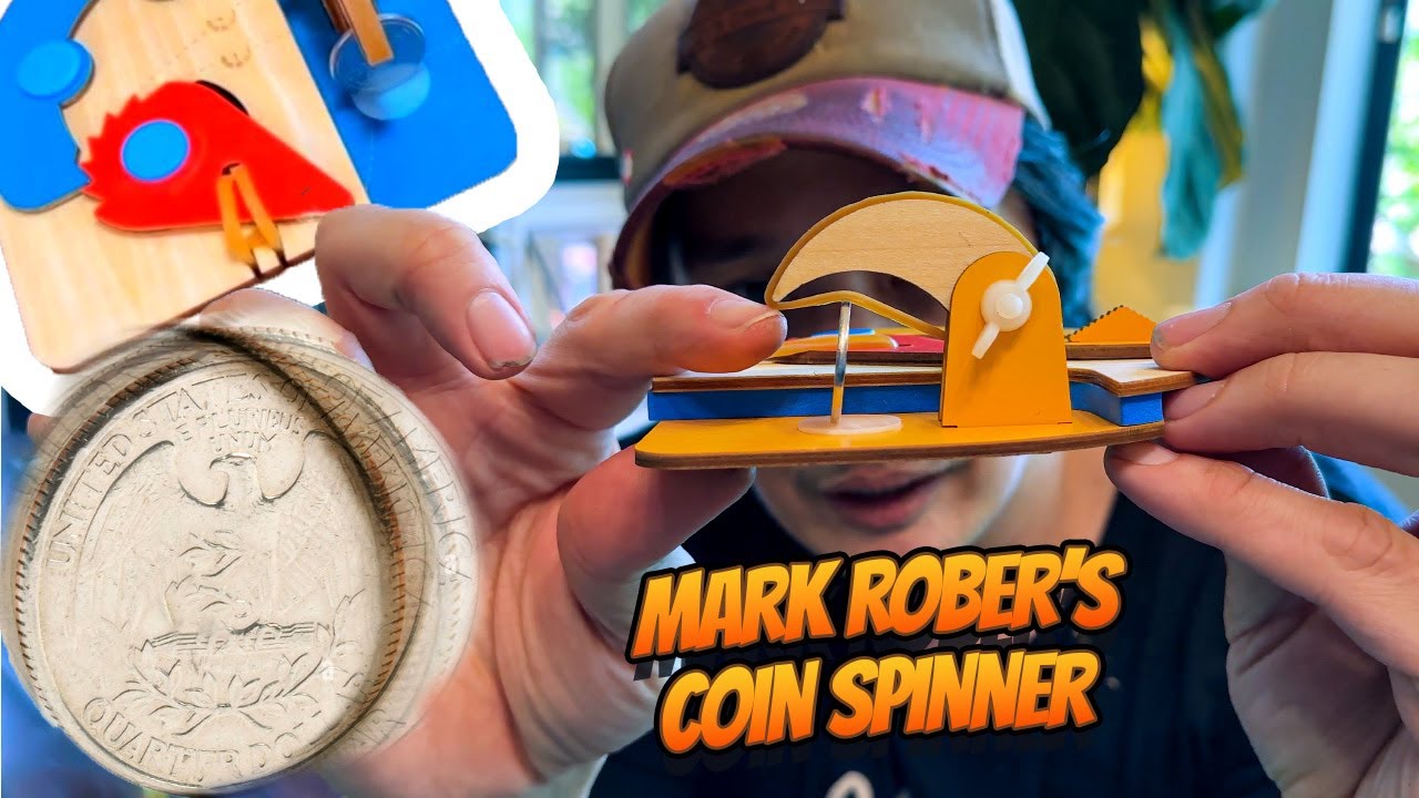 WE BUILD MARK ROBER'S COIN SPINNER AND IT'S AMAZING!!! - YouTube