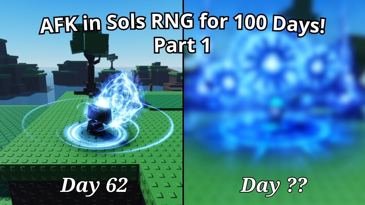 I went AFK on Sols RNG for 100 DAYS! (Part 1) - YouTube