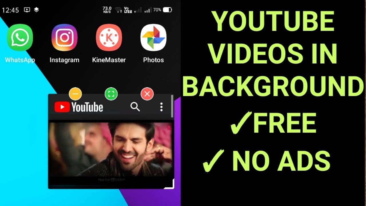 3 Best Ways To Play YouTube Video In Background | Youtube Background ...