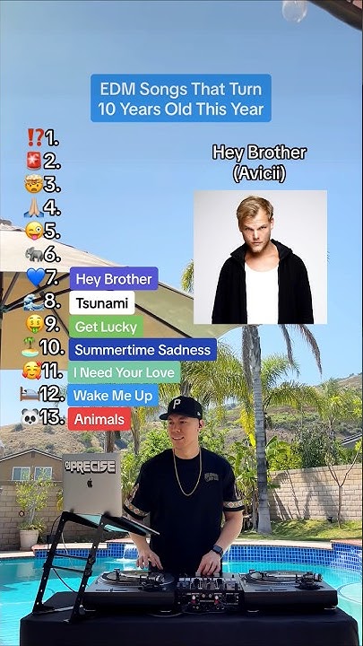 EDM Songs that turn 10 years old this year 🥹 (Avicii, Tiesto, Calvin ...