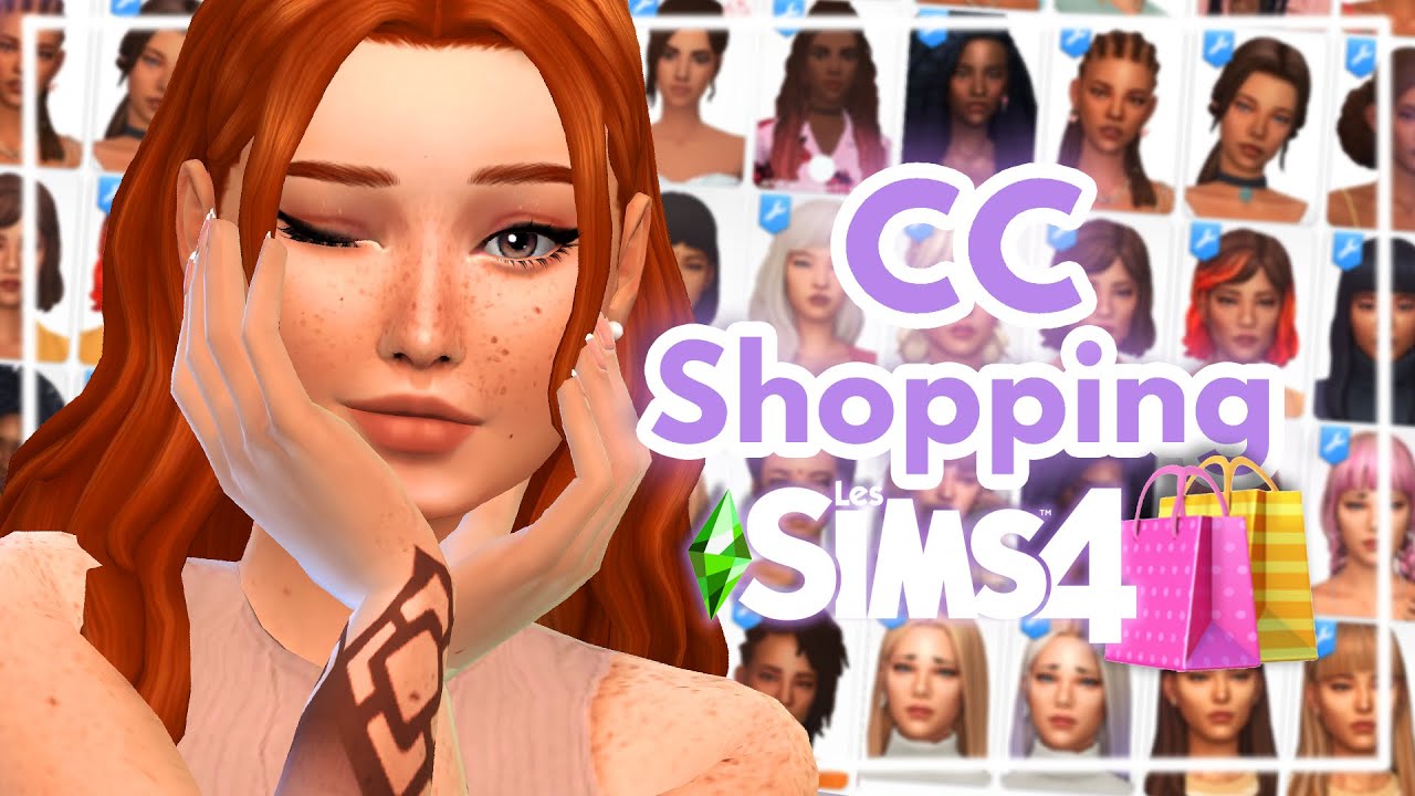 CC SHOPPING I Sims 4 - YouTube