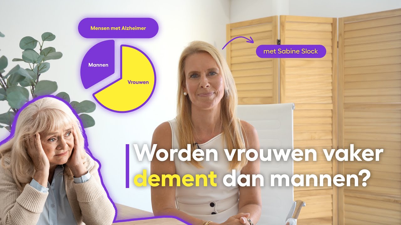 Worden vrouwen vaker dement dan mannen? | Met Sabine Slock - YouTube
