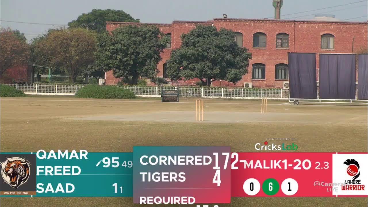 Champions Cricket League Season 4 Match 13 LAHORE WARRIORS VS CORNERED TIGERS 2nd part - YouTube