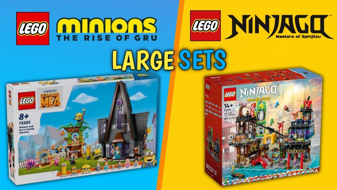 Lego all famous themes largest sets - YouTube