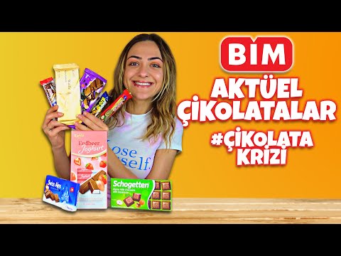 BİM AKTÜEL ÇİKOLATALARI YEDİM!-ÖNEMLİ AÇIKLAMA