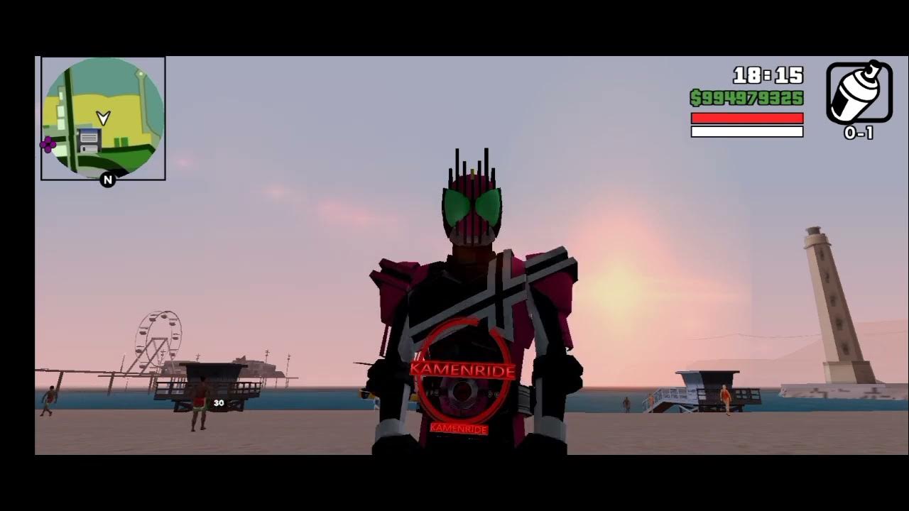 [New Gta Sa]Mod Kamen Rider Decade Form Agito #gta #modgta #kamenrider ...