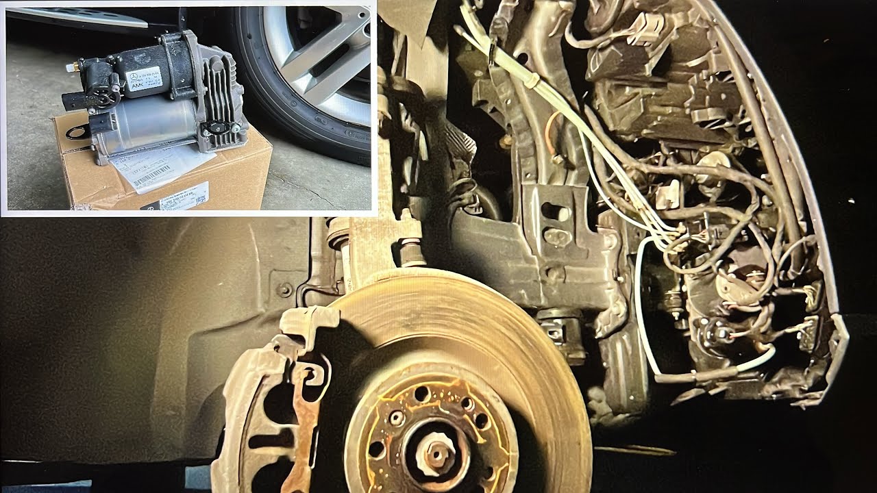 Mercedes GL450 How To Replace Air Suspension Compressors Step By Step Mercedes GL450 How To Replace Air Suspension Compressors Step By Step