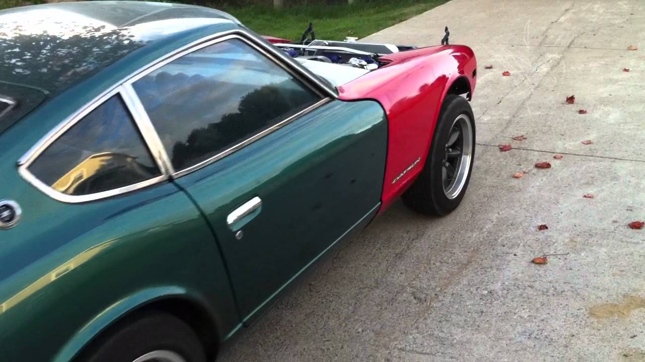 SR20DET Devil Z Datsun 240Z testing 2 - YouTube