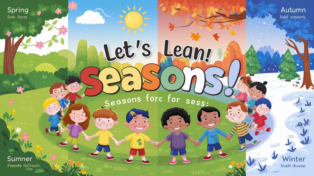 "Let's Learn Seasons! | Seasons for Kids | Educational Videos for Kids ...
