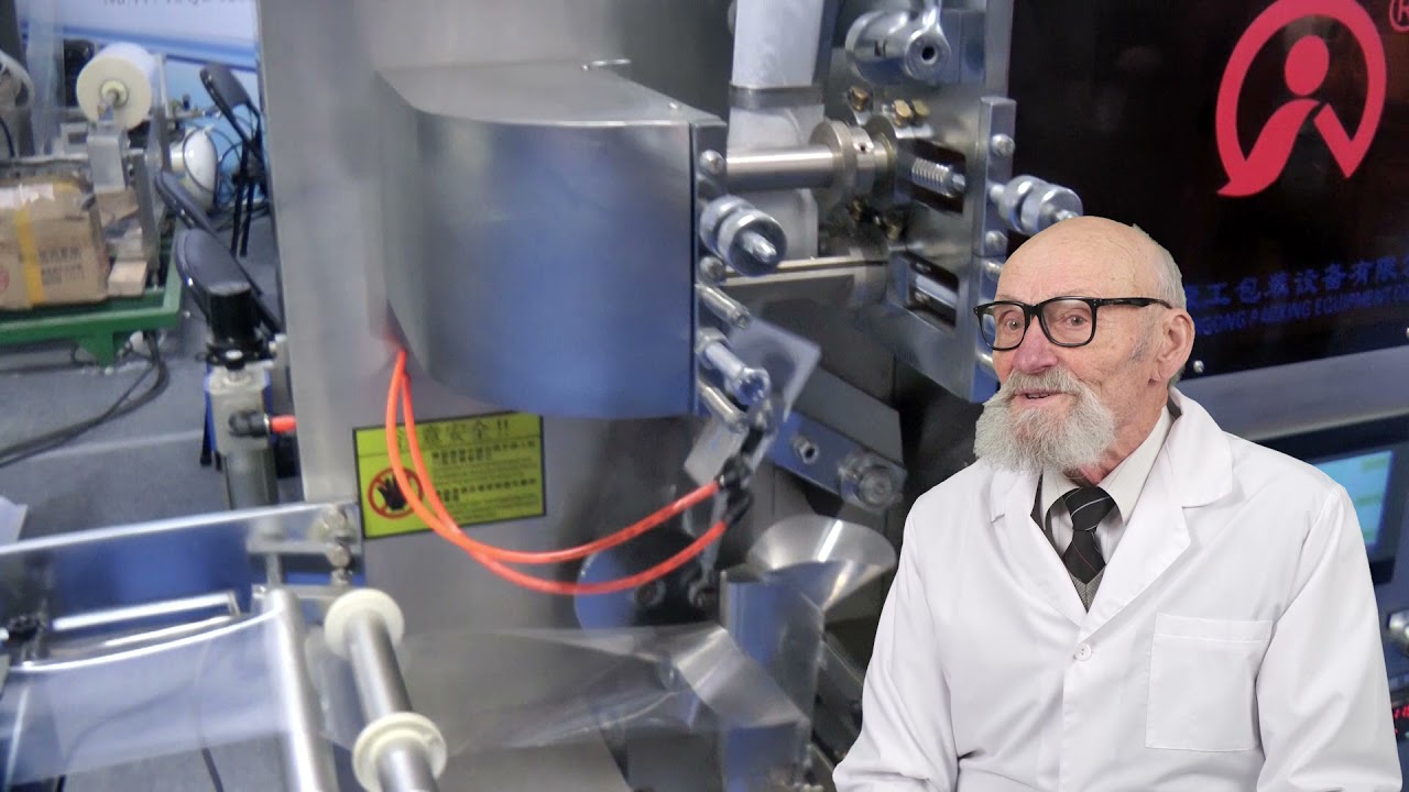 STICK VENDING MACHINE FOR FILLING AND PACKAGING GRANULATED SUGAR - YouTube