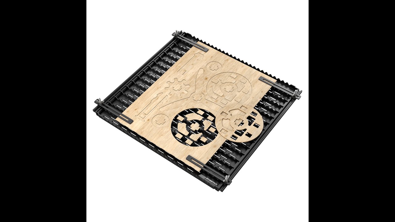 Atomstack F3 Matrix Detachable Working Panel Set with Fixtures - YouTube