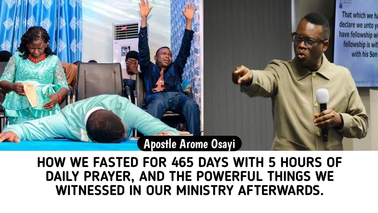How We Fasted For 465 Days With 5hrs Of Daily Prayer & This Happened In ...