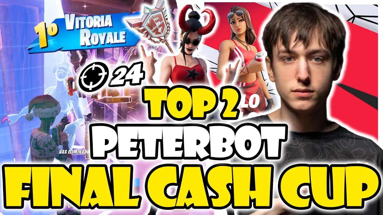 PETERBOT TOP 2 EN LA FINAL CASH CUP SOLO NA CENTRAL🏆3 WINS | MEJORES ...