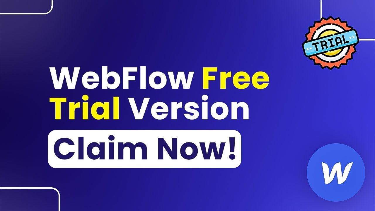 Webflow Free Trial Version - Claim Free Trial Version (Easily) - YouTube