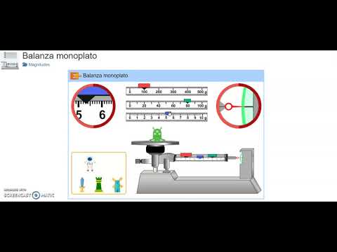 Balanza Monoplato - YouTube