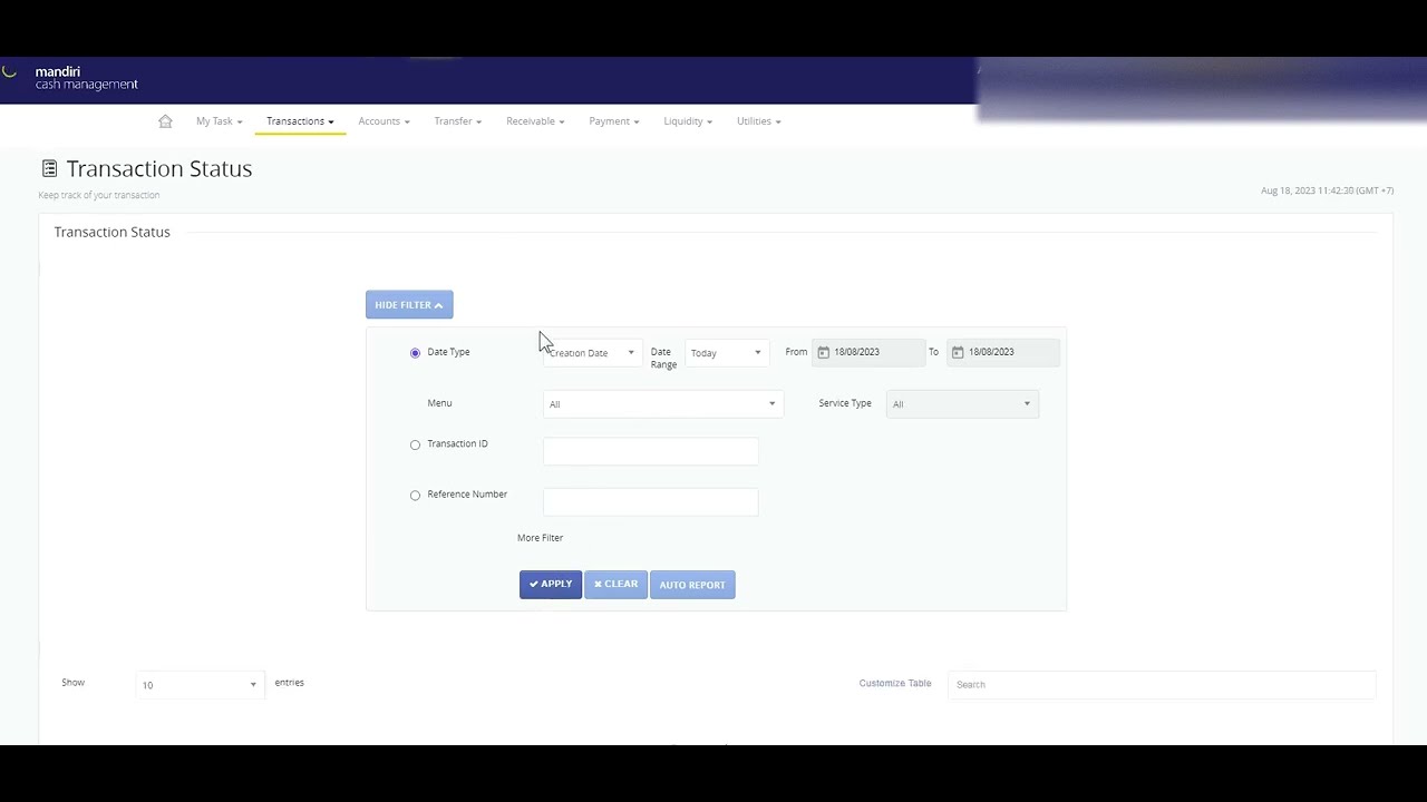 Cara Cek status transaksi Multiple transfer MCM 2.0 - YouTube