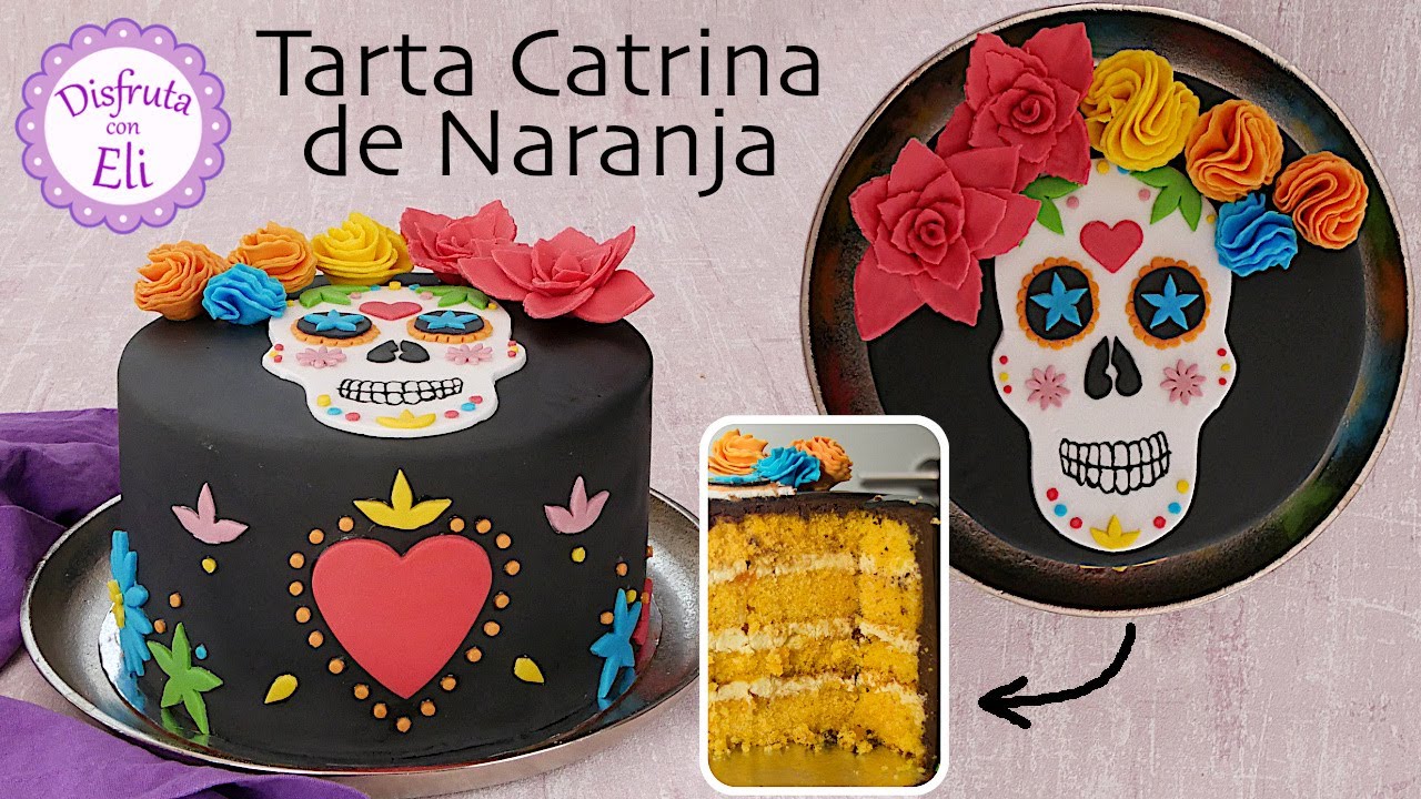 Tarta de Naranja con Chocolate de La Catrina / Repostería Creativa Paso ...