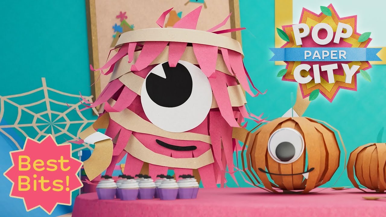 Frightful Friend 👻🎃 Best Bits from Pop Paper City ️ Timmy & Friends! # ...