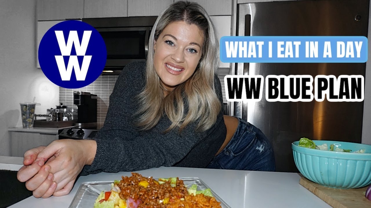 What I Eat In A Day | WW Blue Plan | Weight Watchers 2020 - YouTube