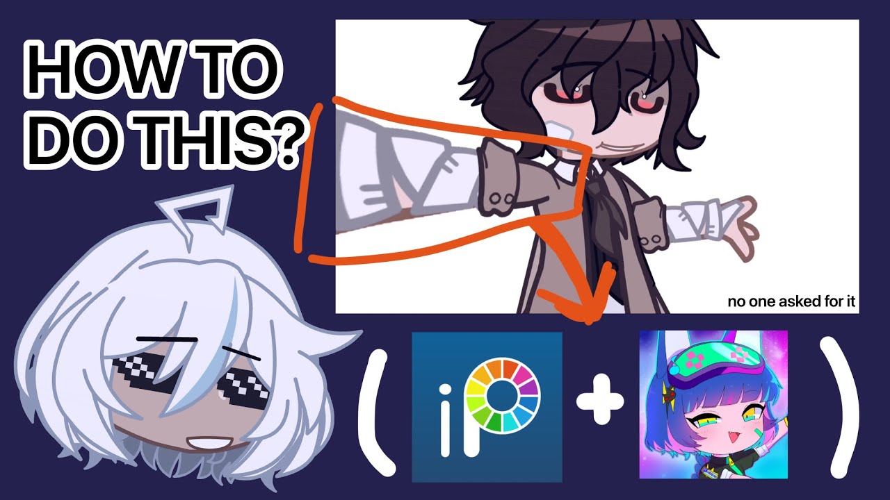 how to make your character “hold the camera” (GACHA CLUB TUTORIALN’T ...