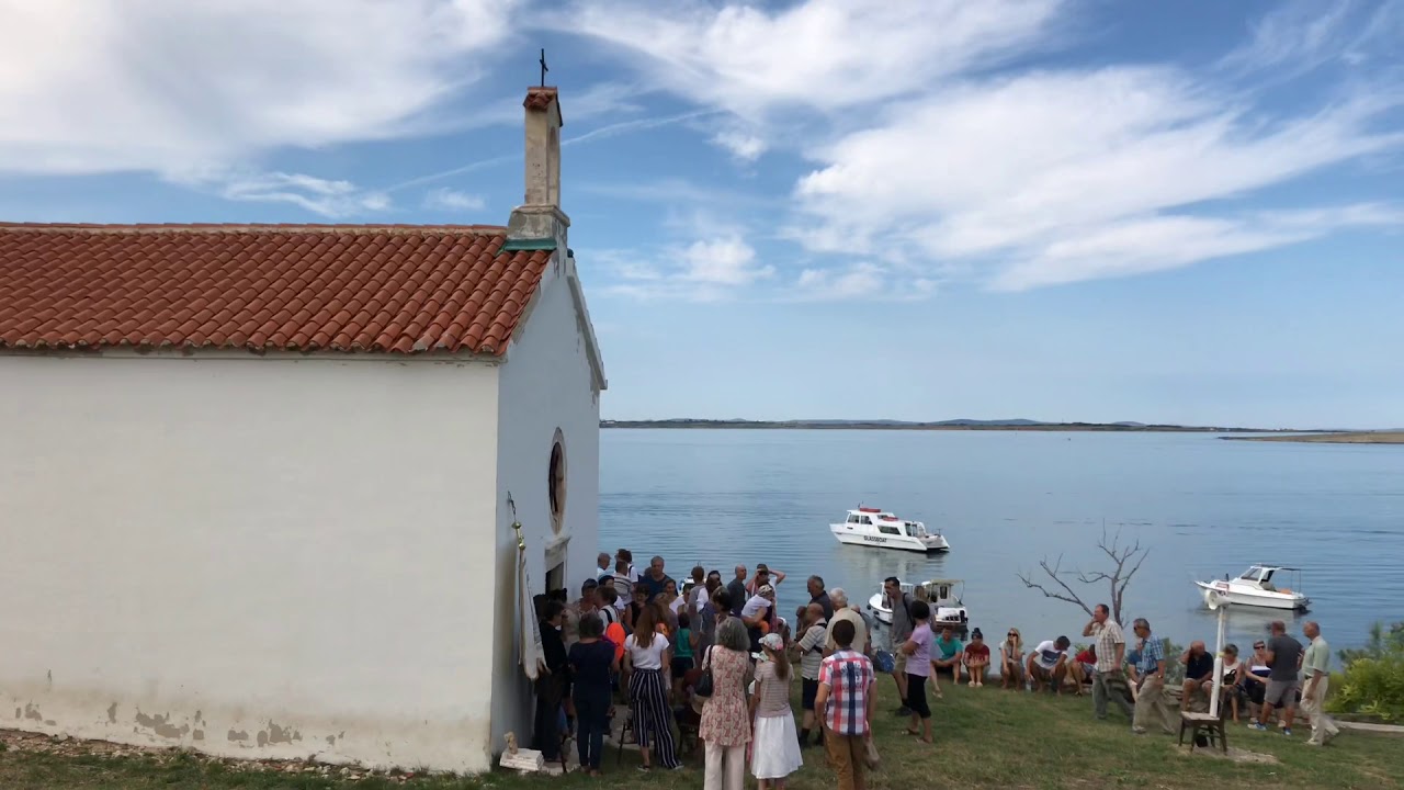 Pilgrimage to the island of Zecevo - YouTube