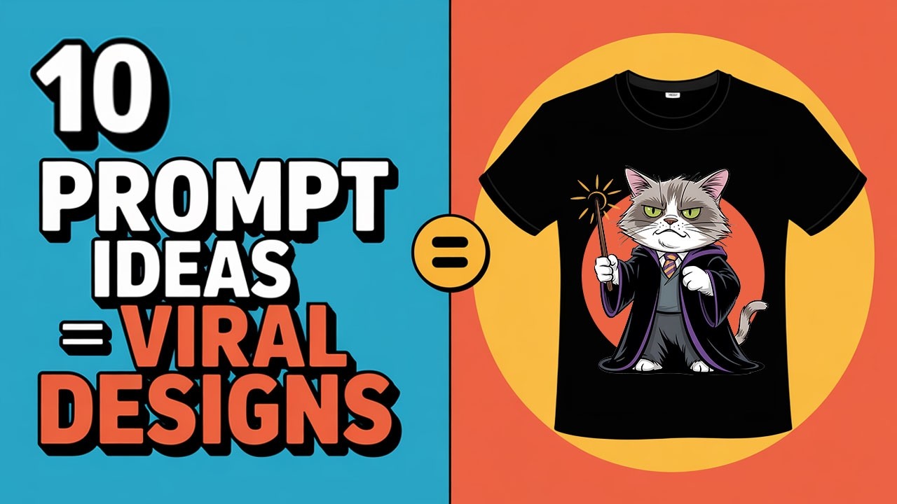 10 Viral T-Shirt Prompt Ideas (You Can Steal Today) - YouTube