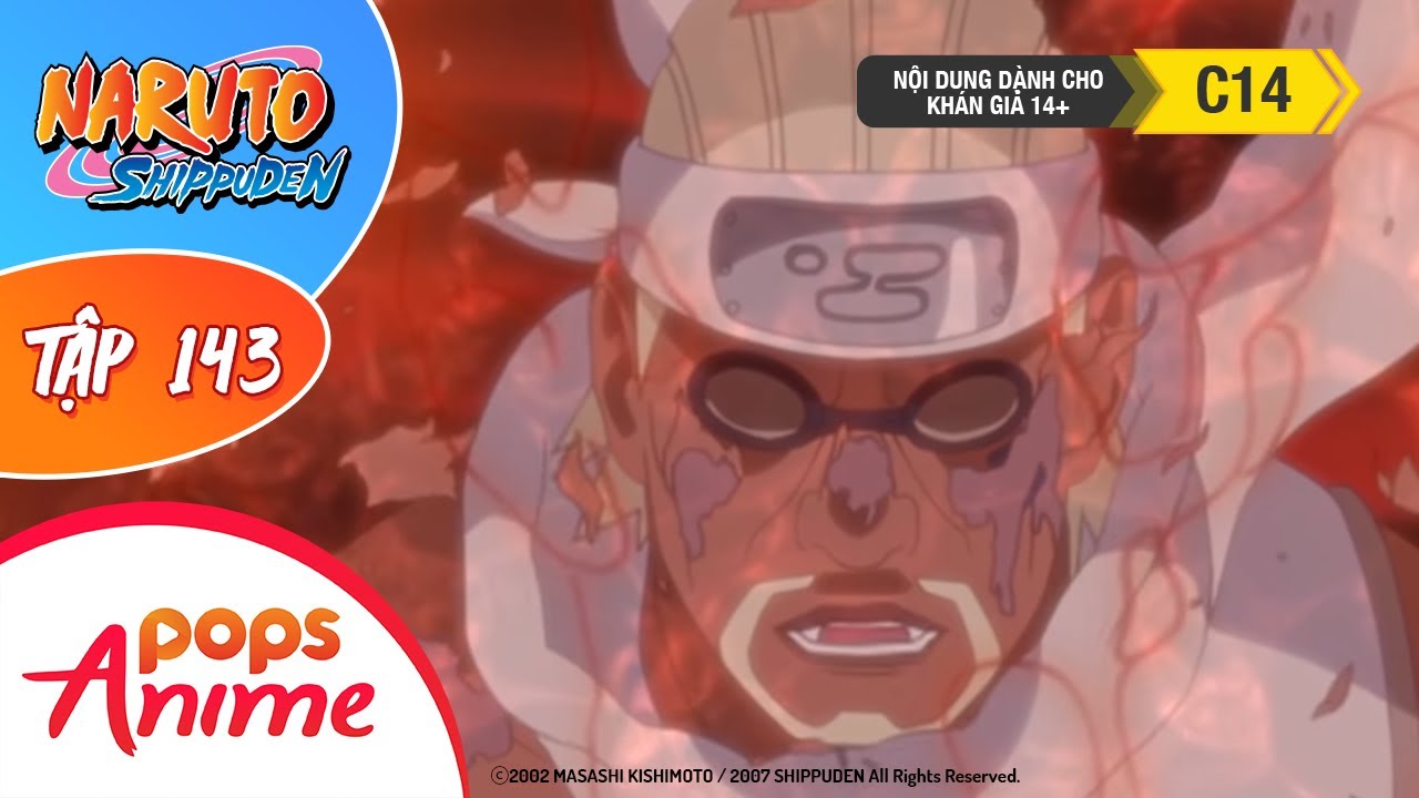 Naruto Shippuden Tập 143 - Bát Vĩ Đấu Với Sasuke - Trọn Bộ Naruto Lồng ...