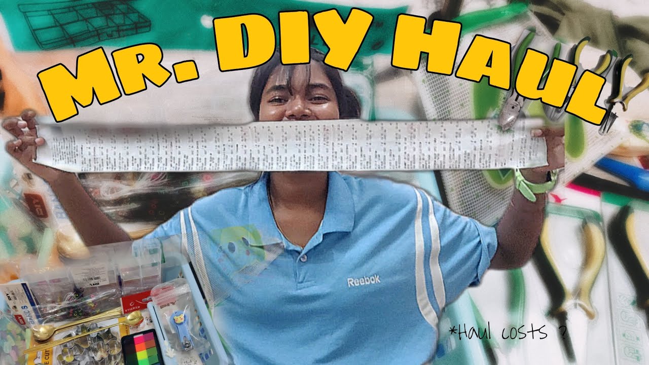 Mr. DIY Haul ( everything under 250) | Total Haul costs? | all cute ...