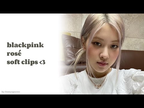 rosé editing clips (4K)
