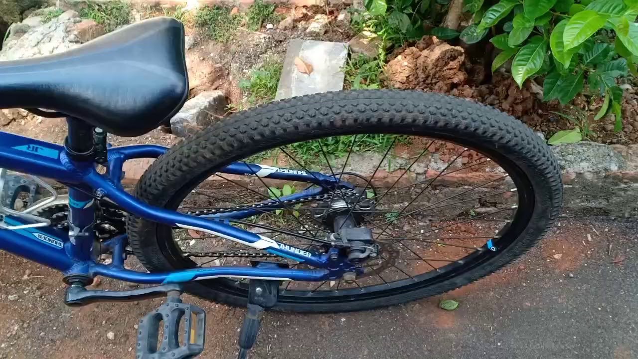 Review sepeda polygon thunder - YouTube