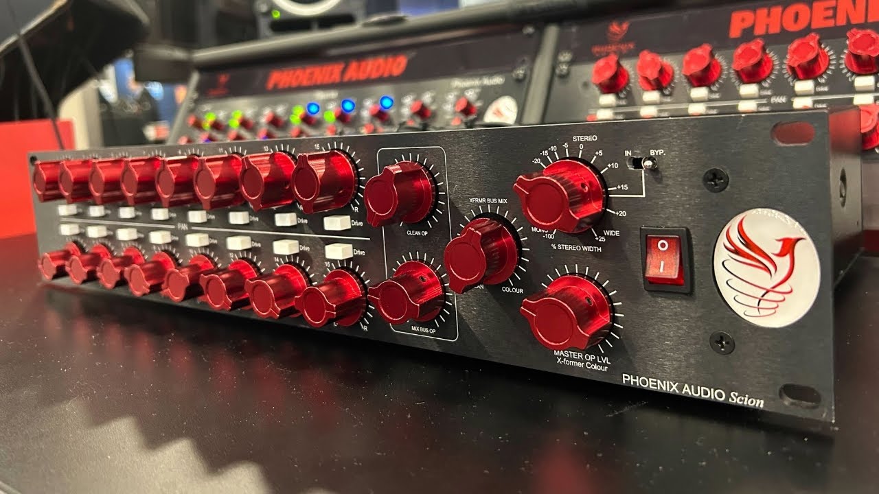 New At NAMM 2024: Phoenix Audio Scion Summing Mixer & Ascent 500 ...
