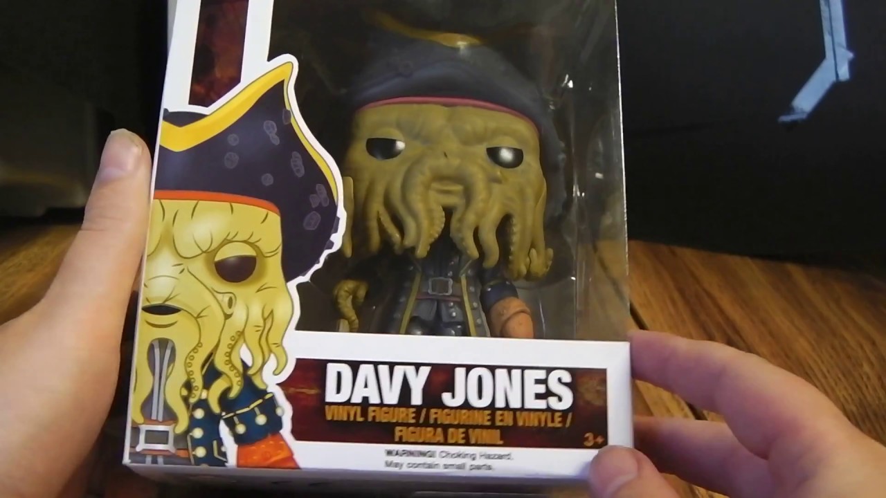 Funko Pop Reviews: Davy Jones Unboxing and Review - YouTube
