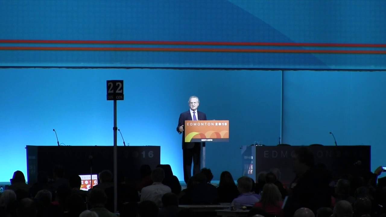 Stephen Lewis - NDP Convention 2016 - YouTube